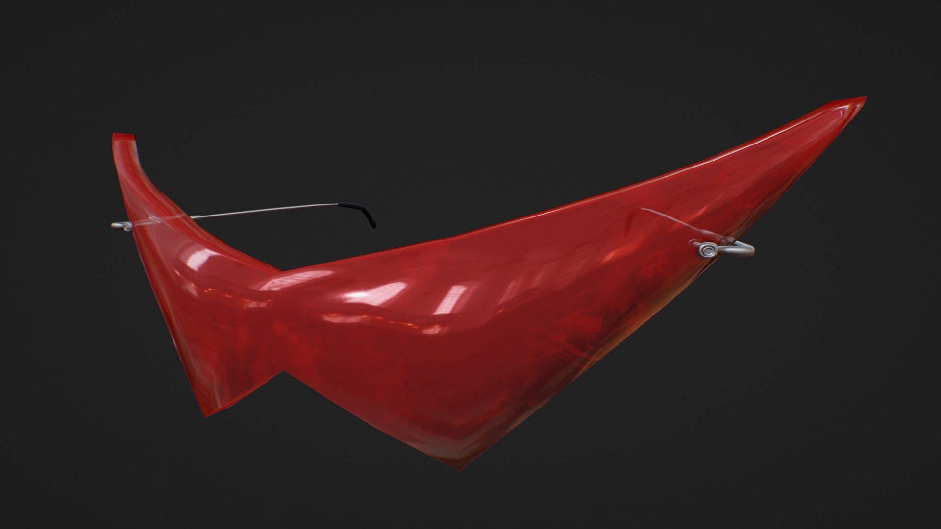 Retro Future Boomerang Sunglasses - Buy Royalty Free 3D model by Isaack ...