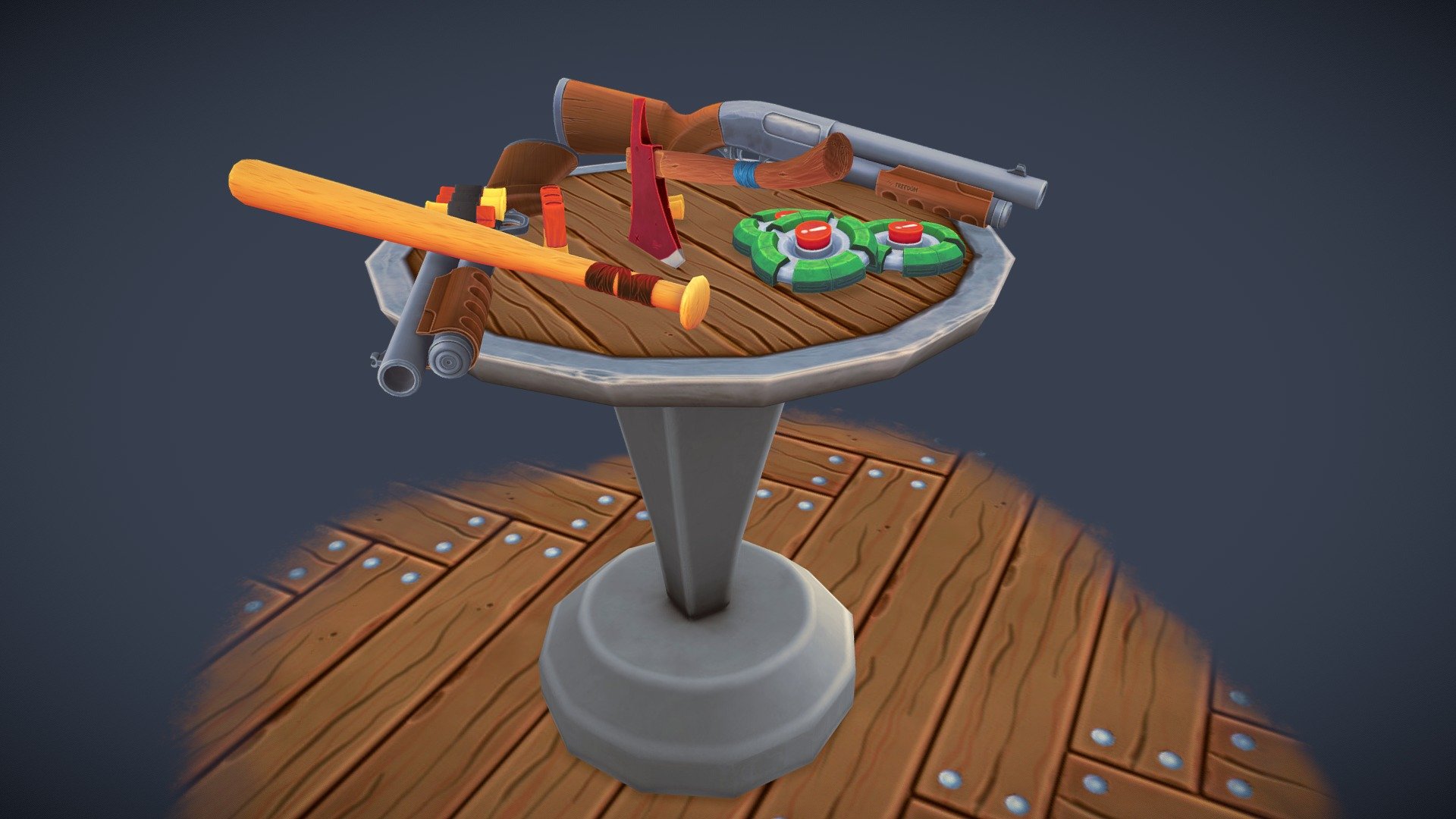 Handpainted Props - Game Ready Assets - 3D model by dj_3456 [aab204b ...