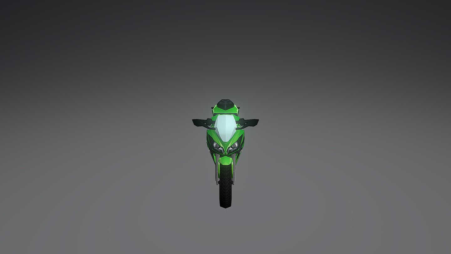 Ninja300 - 3D model by aldroz [aab3171] - Sketchfab