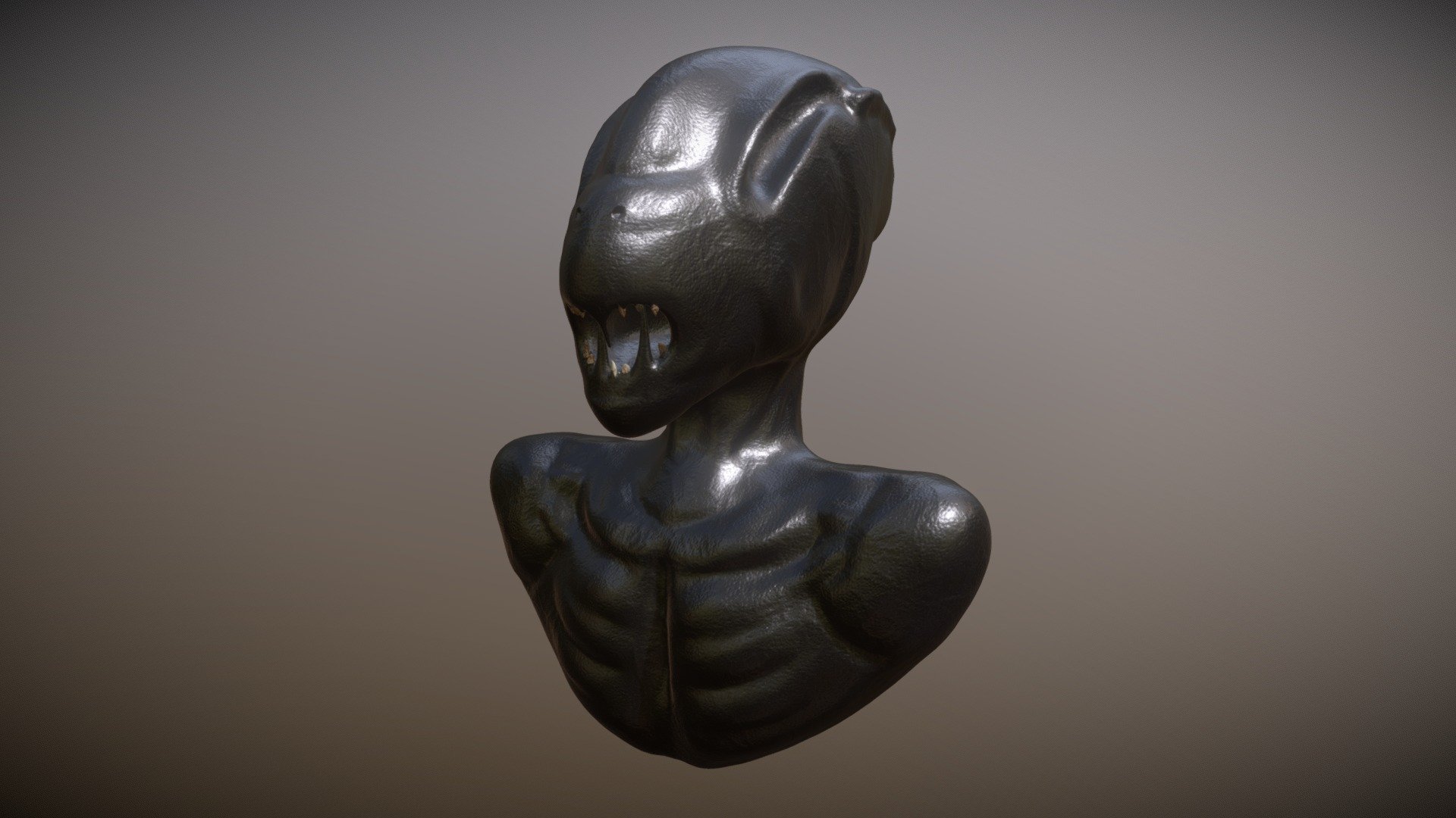 Simple Xenomorph Head - Download Free 3D model by Molfgang (@pixeledbun ...