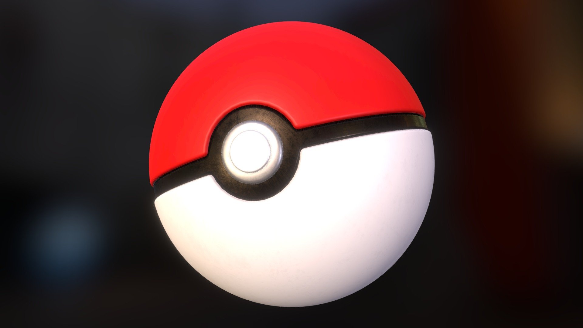 Poké Ball 01 - 3D model by Austin Hicks (@AustinHicks) [aab5e8b ...