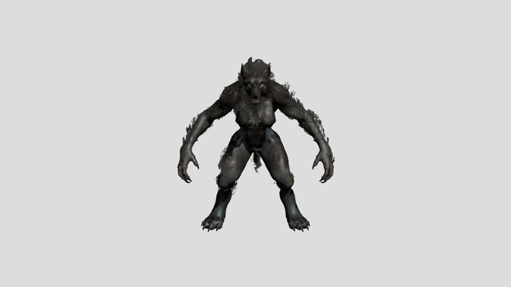 Werewolf 3D models - Sketchfab