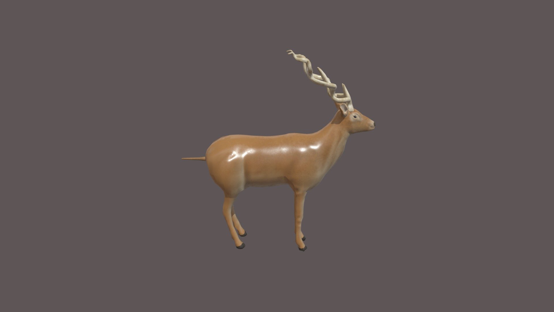 Stylized Deer - 3D model by Furkan Akarsu (@trfurkanakarsu) [aab6c66 ...