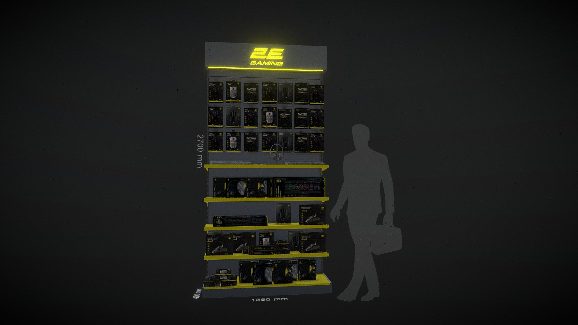 ERC_Uz_content_mktg_Brand zone_2E Gaming - Download Free 3D model by ERC (@andrii_v) [aab6e8d ...