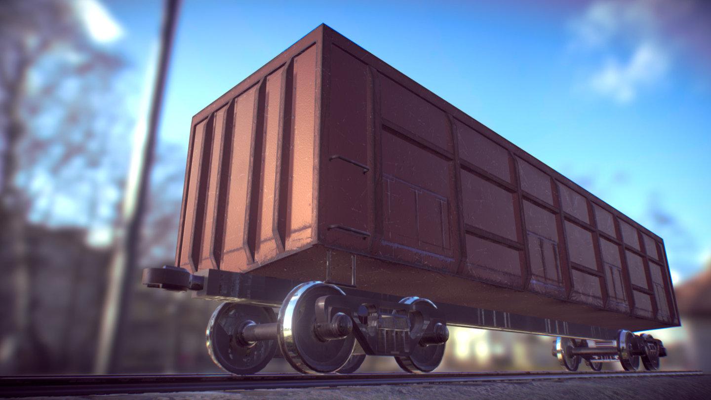 Modular Train Cart 3 - 3D model by PolySquid (@PolySquid_Studios ...