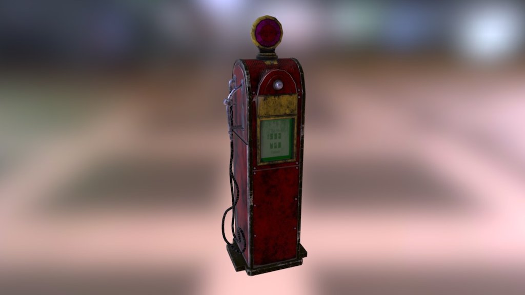 Petrol Pump Game Asset - 3D model by Alex Golden (@alexgolden) [aab889d ...