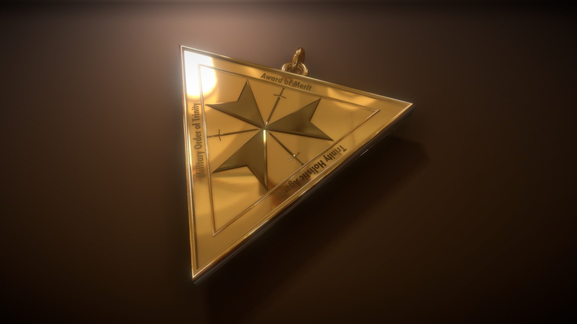 Order of Trinity Award - 3D model by kharalos [aab8bf9] - Sketchfab