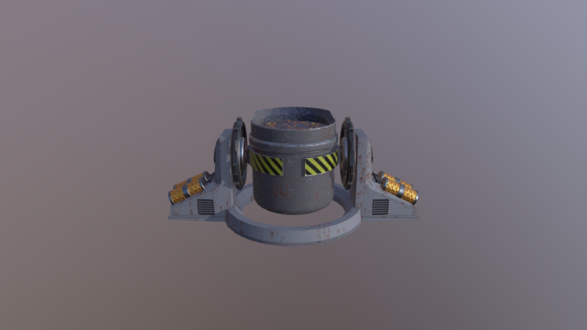 Stylised Metal Smelter - 3D model by Matthew (@mtlynch) [aaba2aa ...