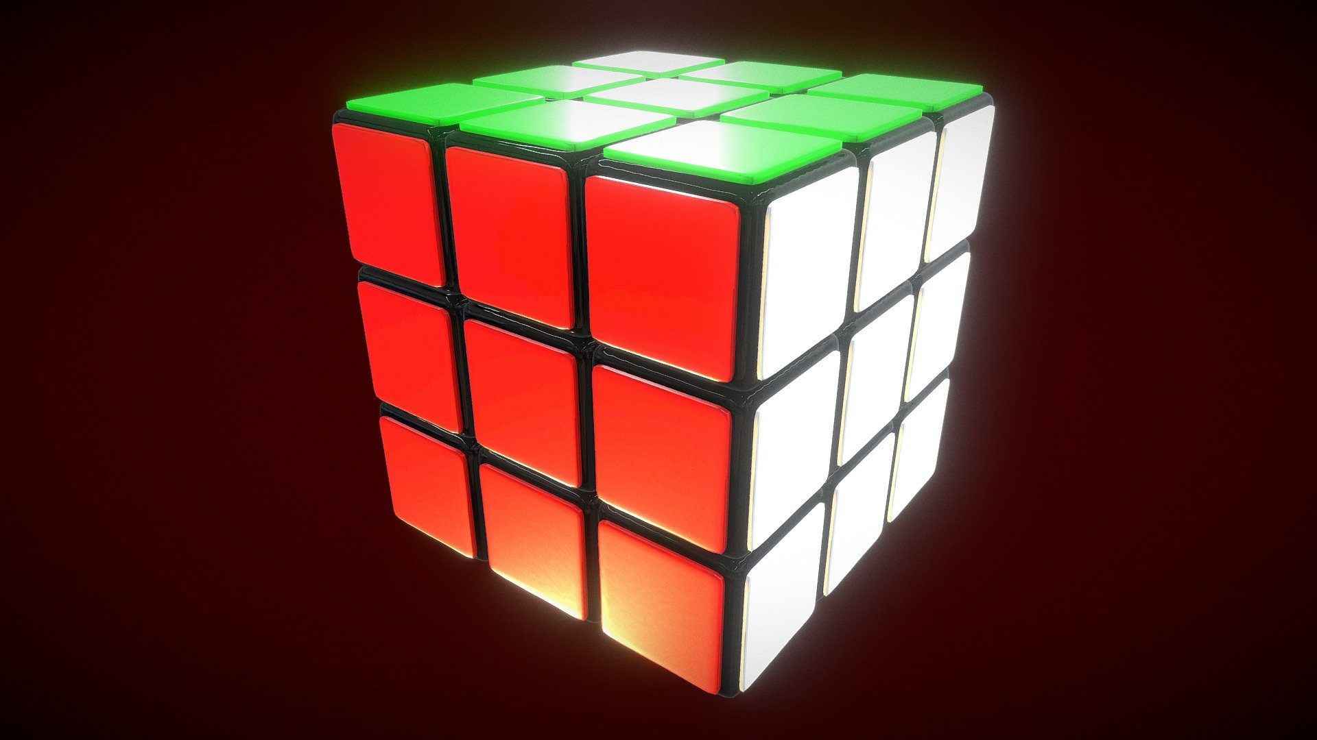 Magic Cube 3D model 3x3x3 - Buy Royalty Free 3D model by Gabriel Diego ...