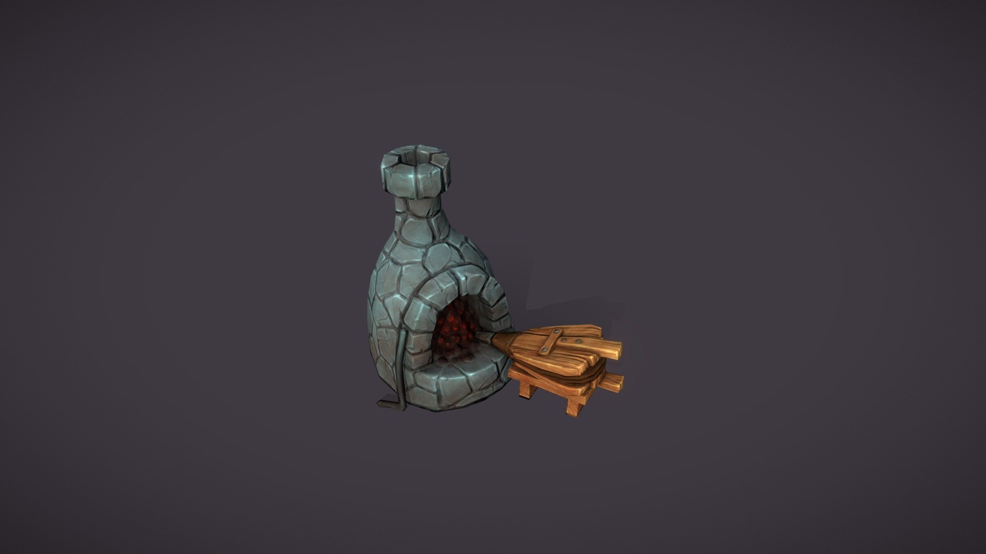 Medieval furnace - 3D model by cattleya [aabc002] - Sketchfab