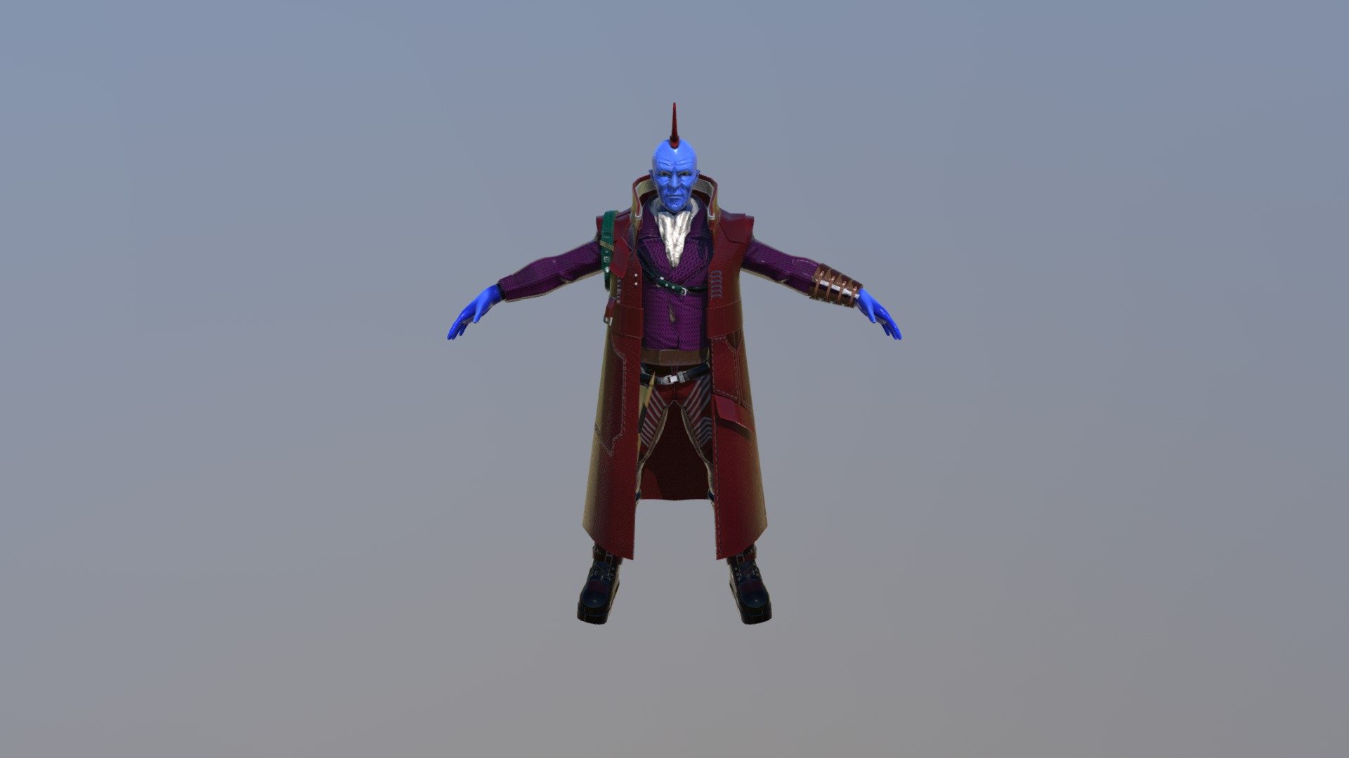 Yondu - 3D model by unee6530 [aabc1a1] - Sketchfab