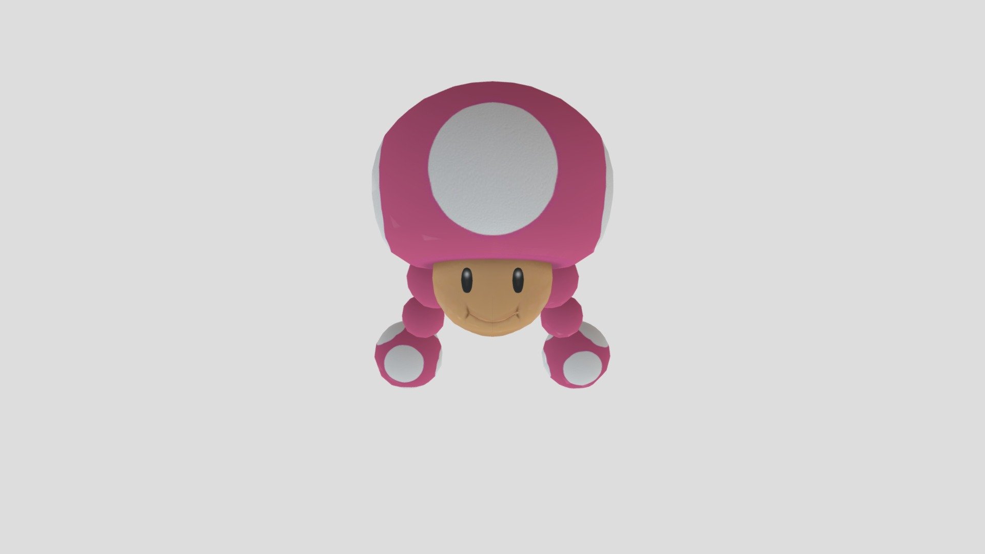 Toadette Head - 3D model by MaddieManges [aabcf3c] - Sketchfab
