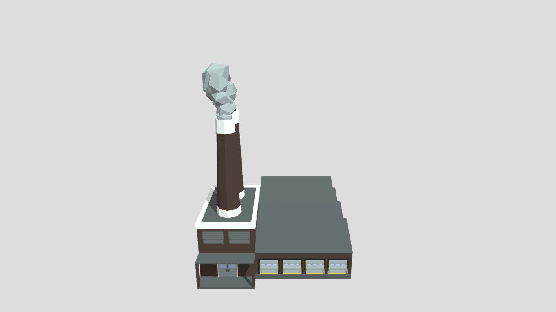 Low_poly_factory - 3D model by polgrig [aabdaaa] - Sketchfab