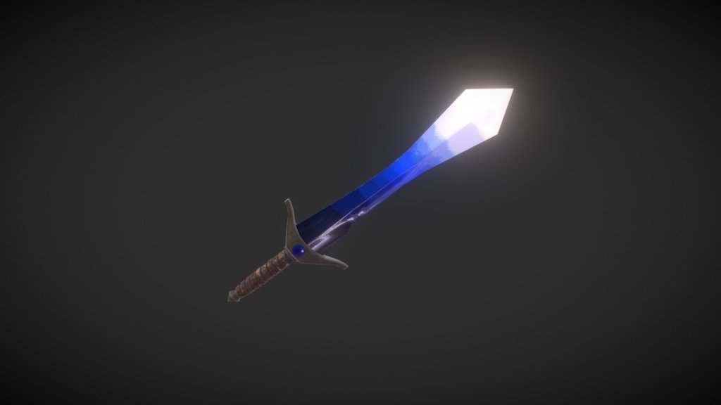 Blade of the Waves - Fantasy Weapon - 3D model by Michael Harris ...
