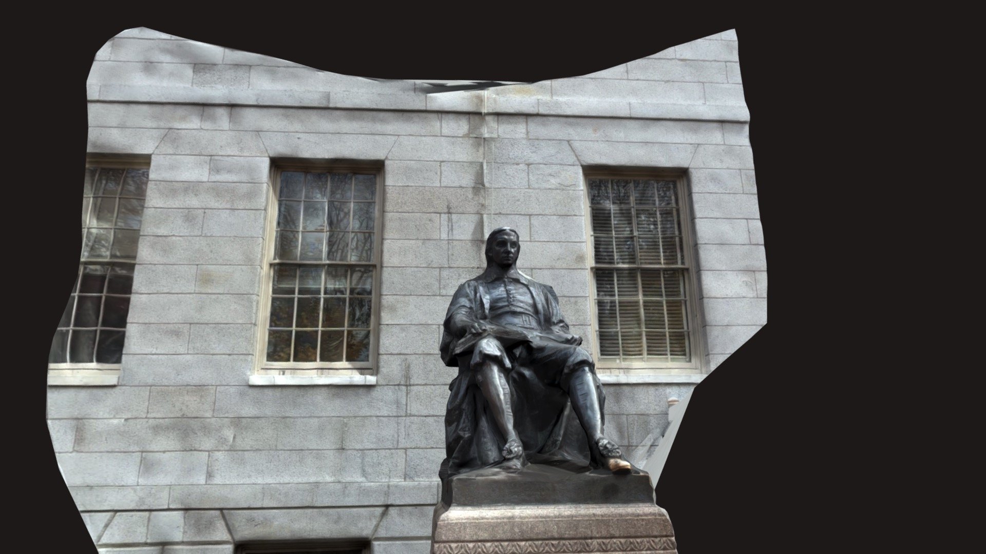 Statue of John Harvard - 3D model by jdlizarazo (@jliz) [aabfec5] - Sketchfab