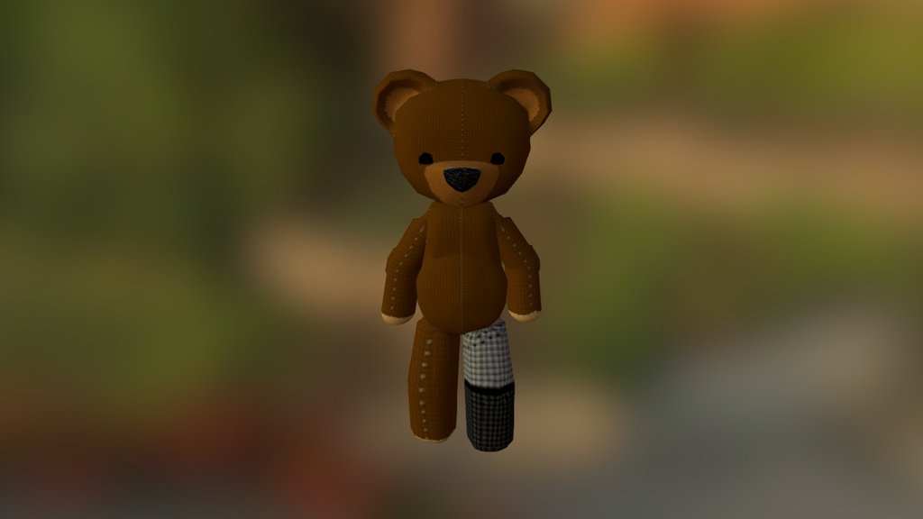 Teddy - 3D model by eduardo_gtz [aac0982] - Sketchfab