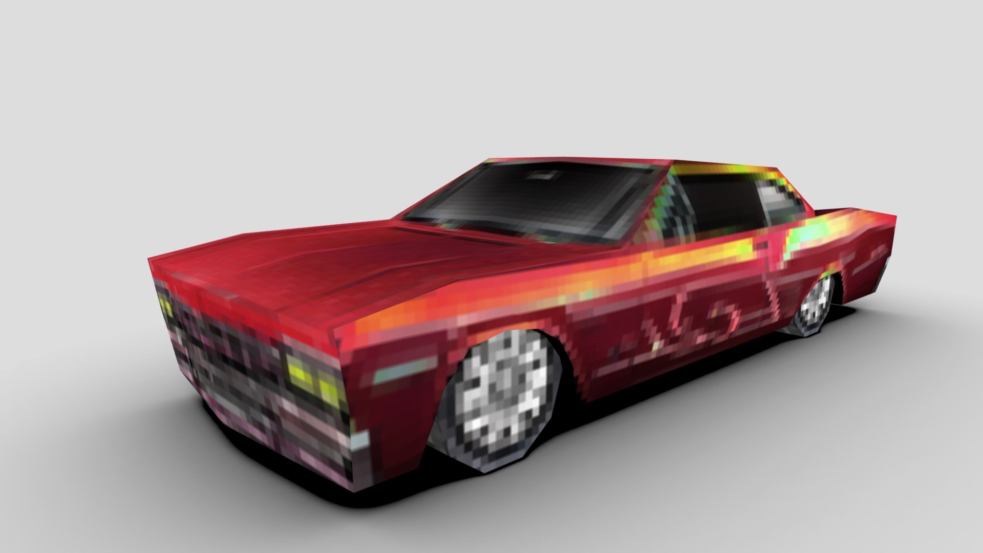 PS1 Car Free! - Download Free 3D model by Angel V Mendez (@Angel.V ...