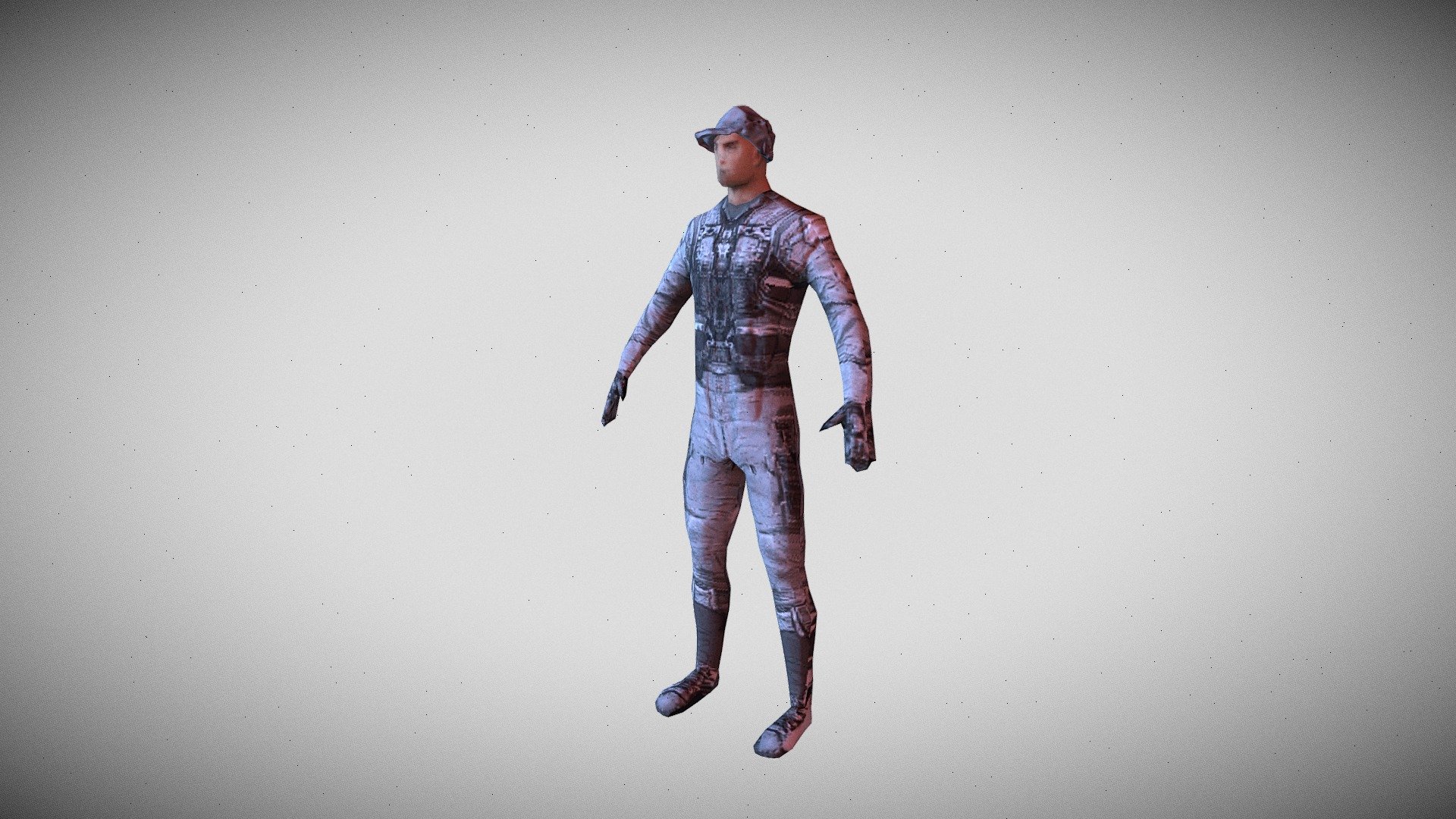Super lowpoly game player character WIP - 3D model by owowowsam ...