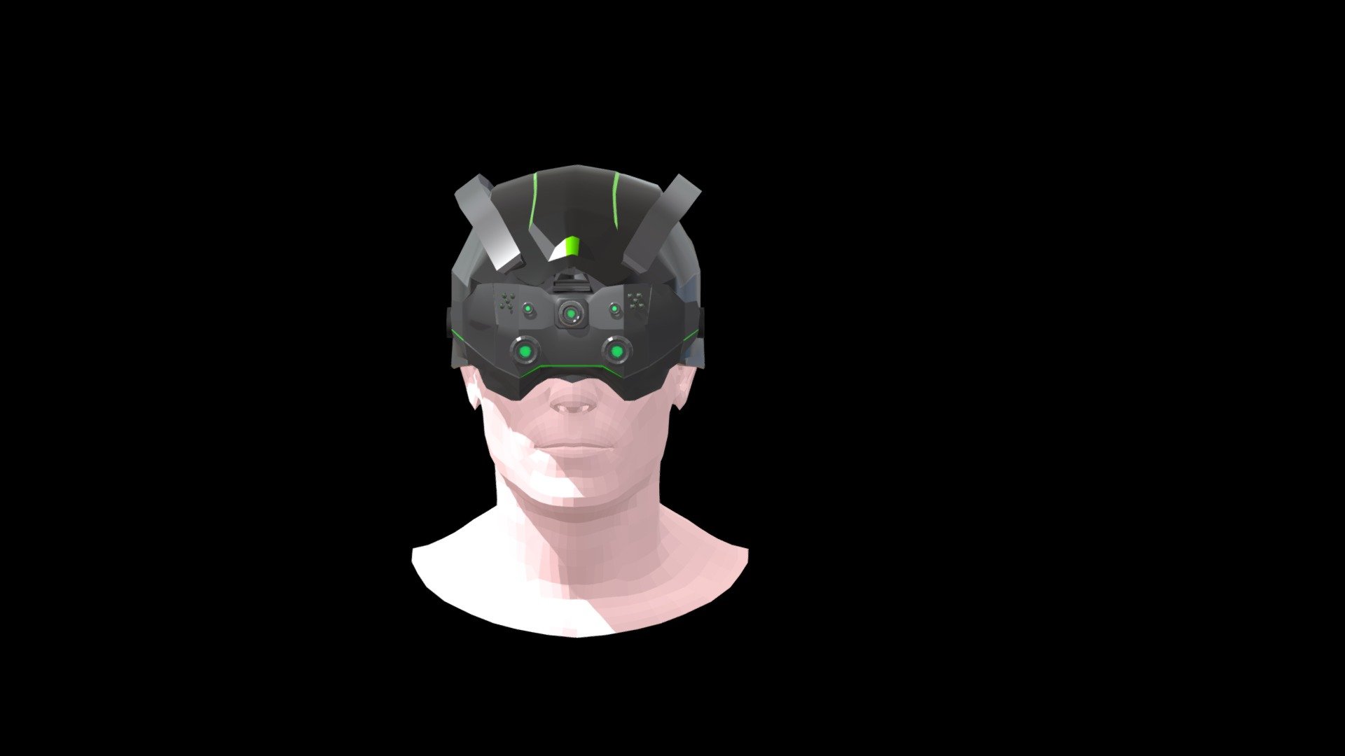 VR Helmet with Texture - 3D model by Kevin3Dale Artist (@kevin3Dale ...