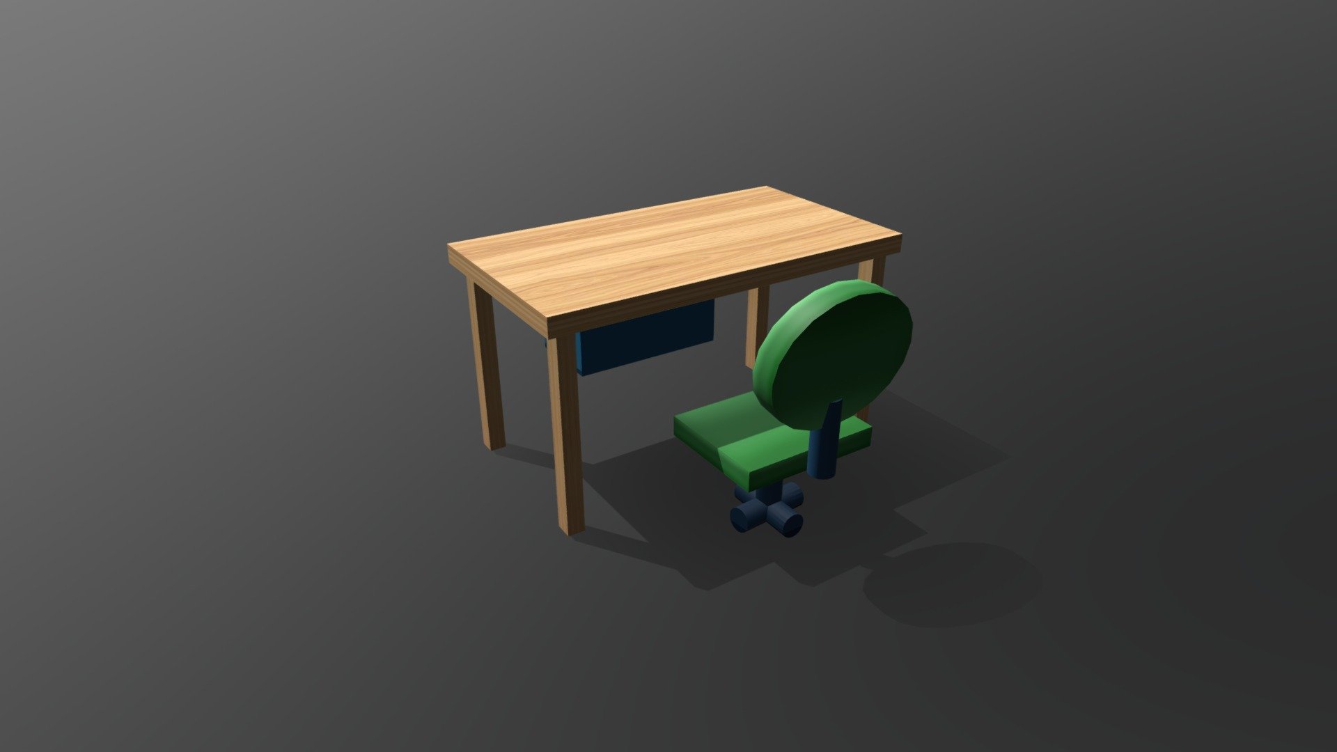 ANIME BOY ROOM TABLE - Download Free 3D model by KR BLIDER 77 (@gasya ...