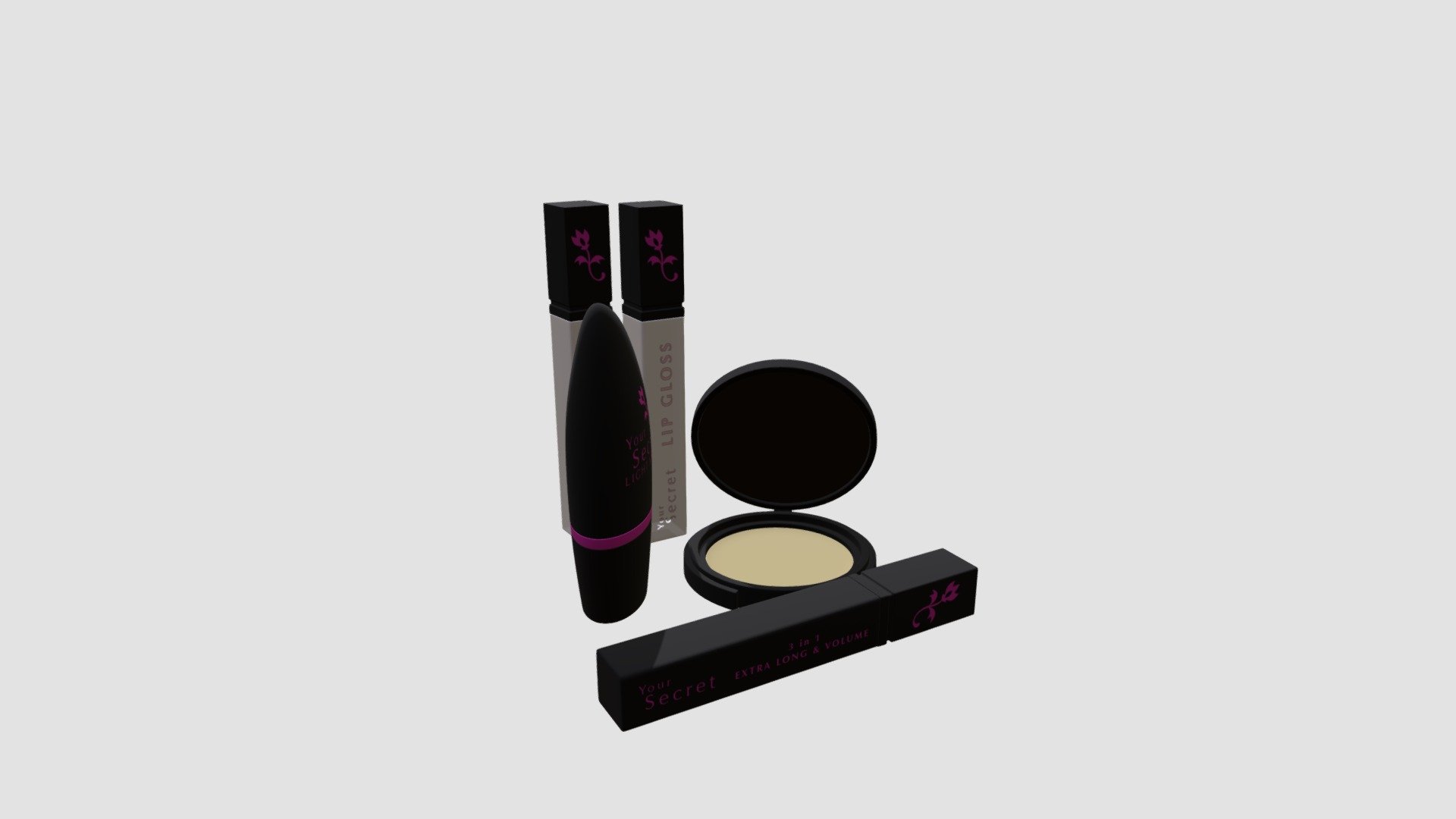 cosmetics - Buy Royalty Free 3D model by Evermotion [aac5bc8 ...