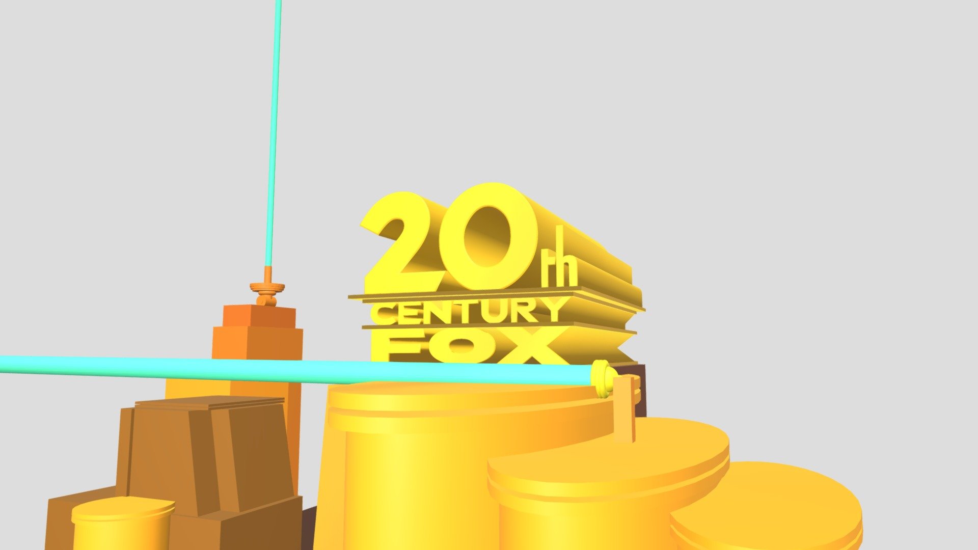20th Century Fox Logo 2009 By TPCF2 Remake - 3D model by Foodinator ...