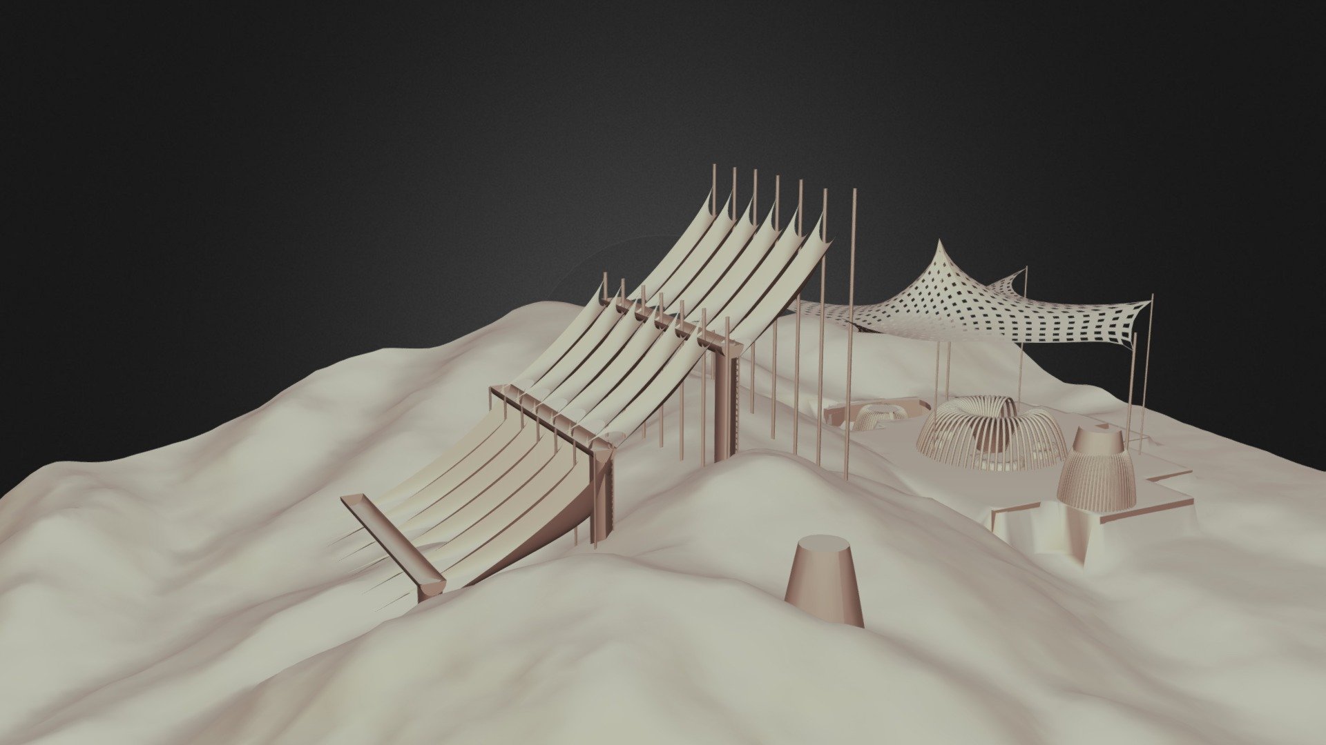 terrain chile - 3D model by jfux3 [aac8f43] - Sketchfab