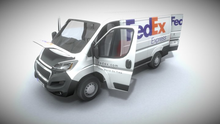 Fedex 3D models - Sketchfab