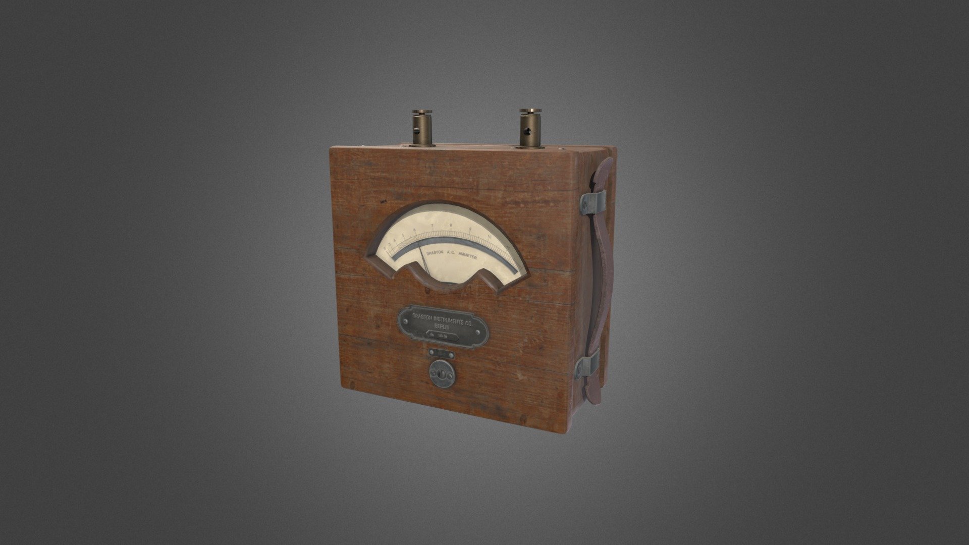 Vintage Ammeter - 3D model by Davie Ramble (@davieramble) [aace00f ...