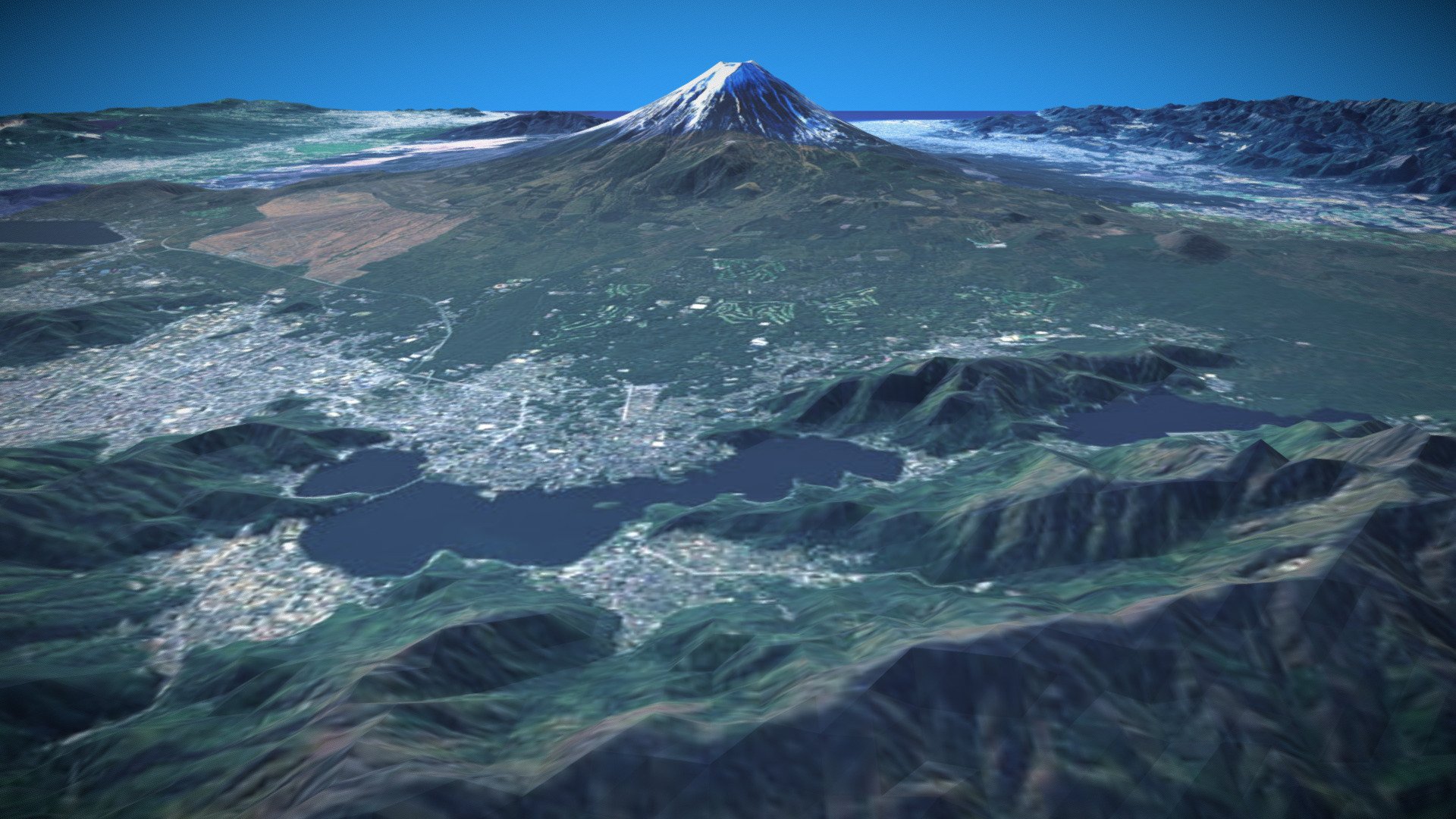 Mt.Fuji_map_test - 3D model by washin1968 [aace5cc] - Sketchfab