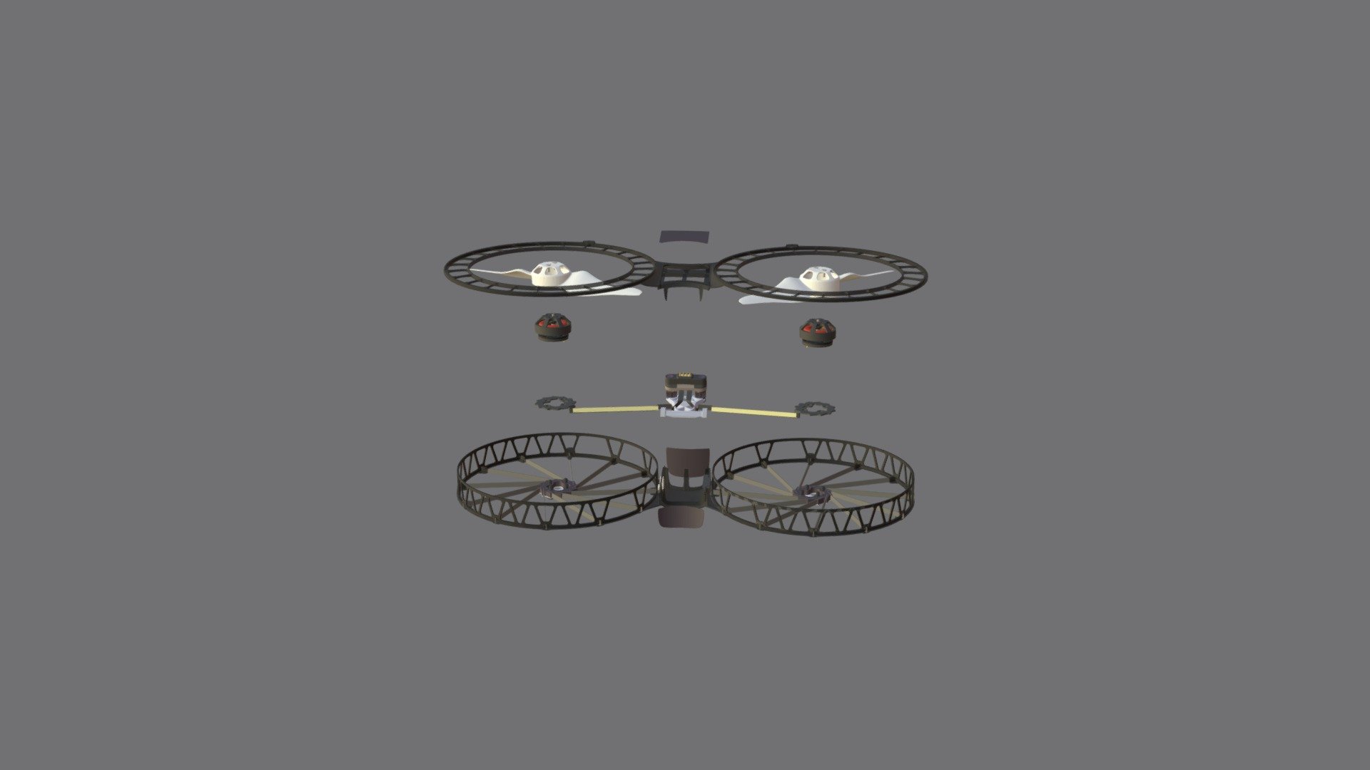 Pod Pair - exploded assembly - 3D model by Design IP (@cmjanik ...