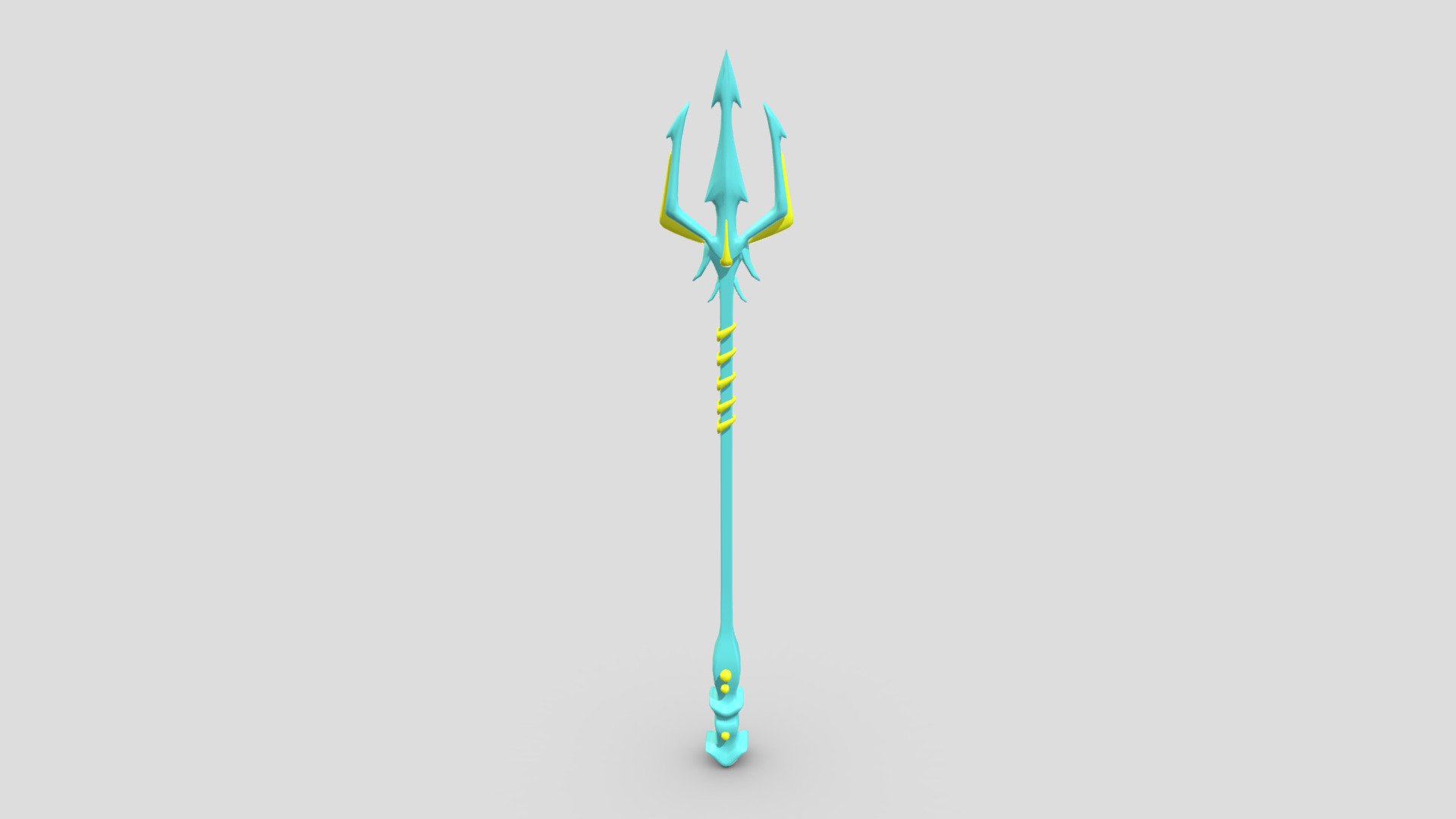 Toon Tridents 01 Collection - Sea Trident - Buy Royalty Free 3D model ...