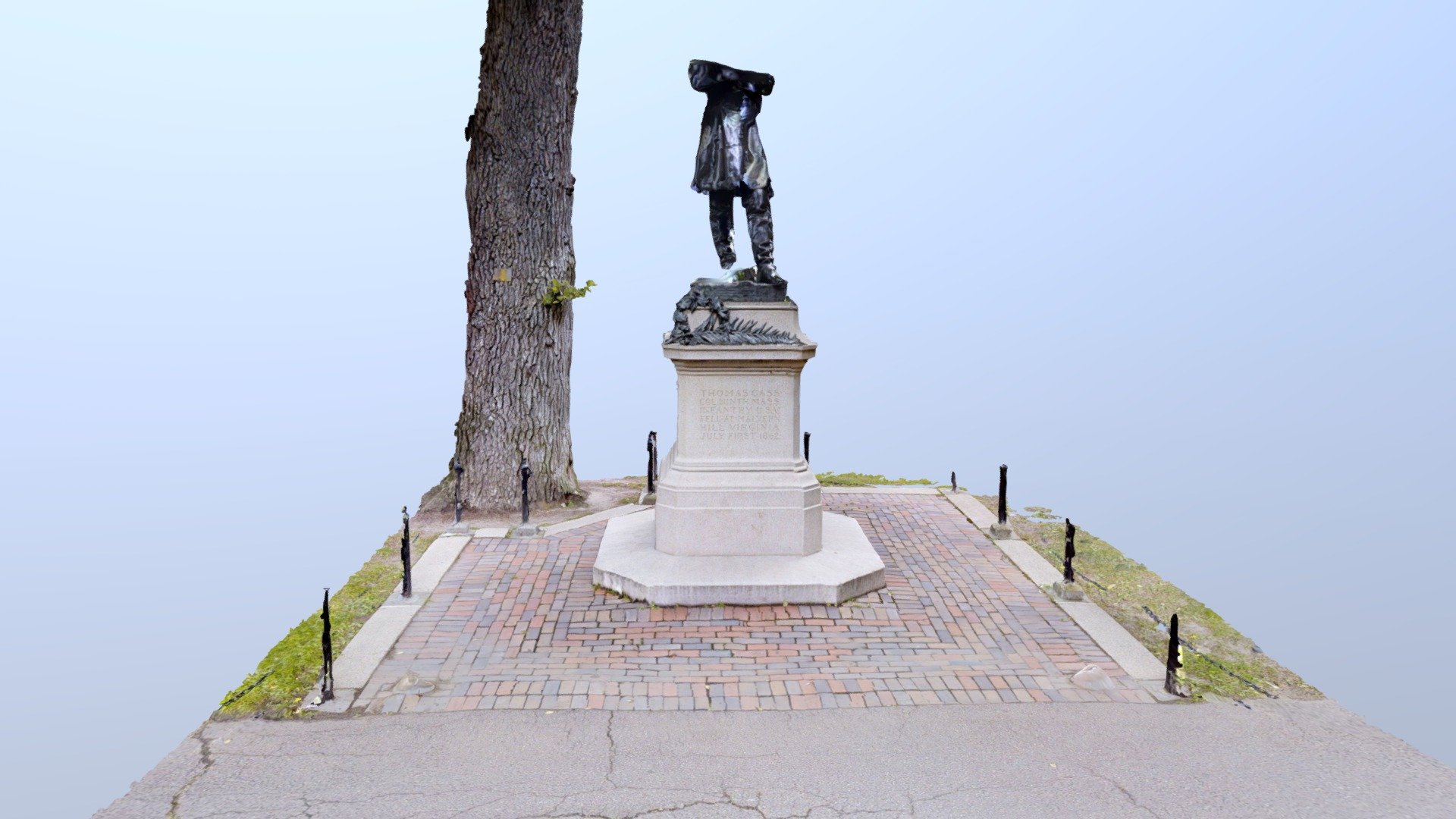 Thomas Cass Monument - Buy Royalty Free 3D model by HistoryView.org ...