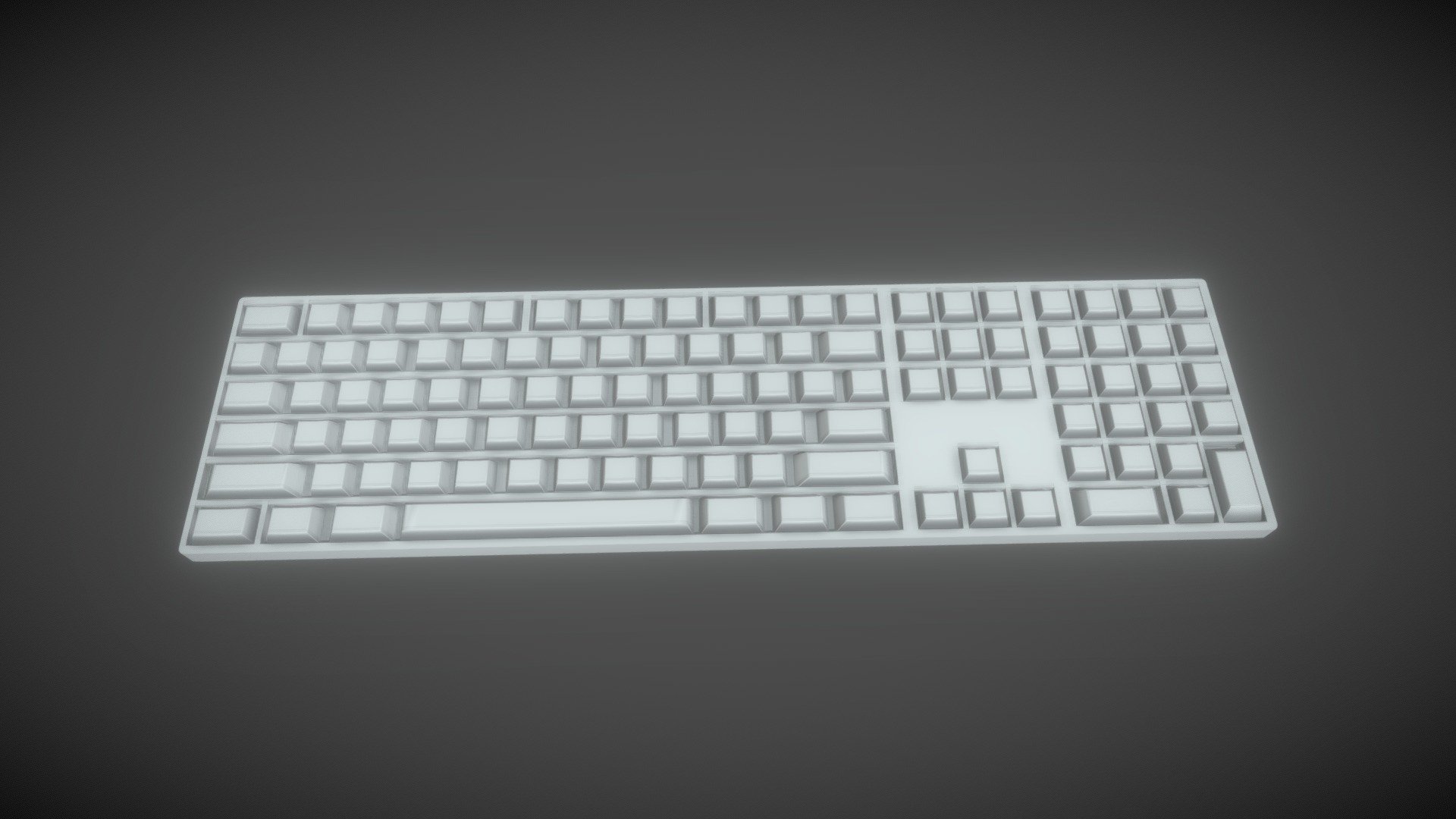 keyboard - Download Free 3D model by 小明一米七 (@2251387929a) [aacff61 ...