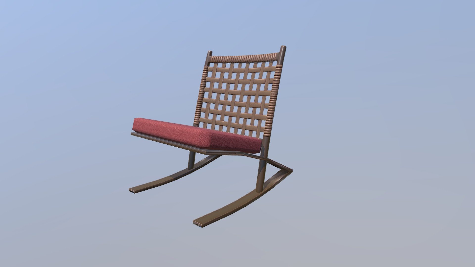 Rocking_Chair - Download Free 3D model by Kotyrlo_Vitalii [aad16a6 ...