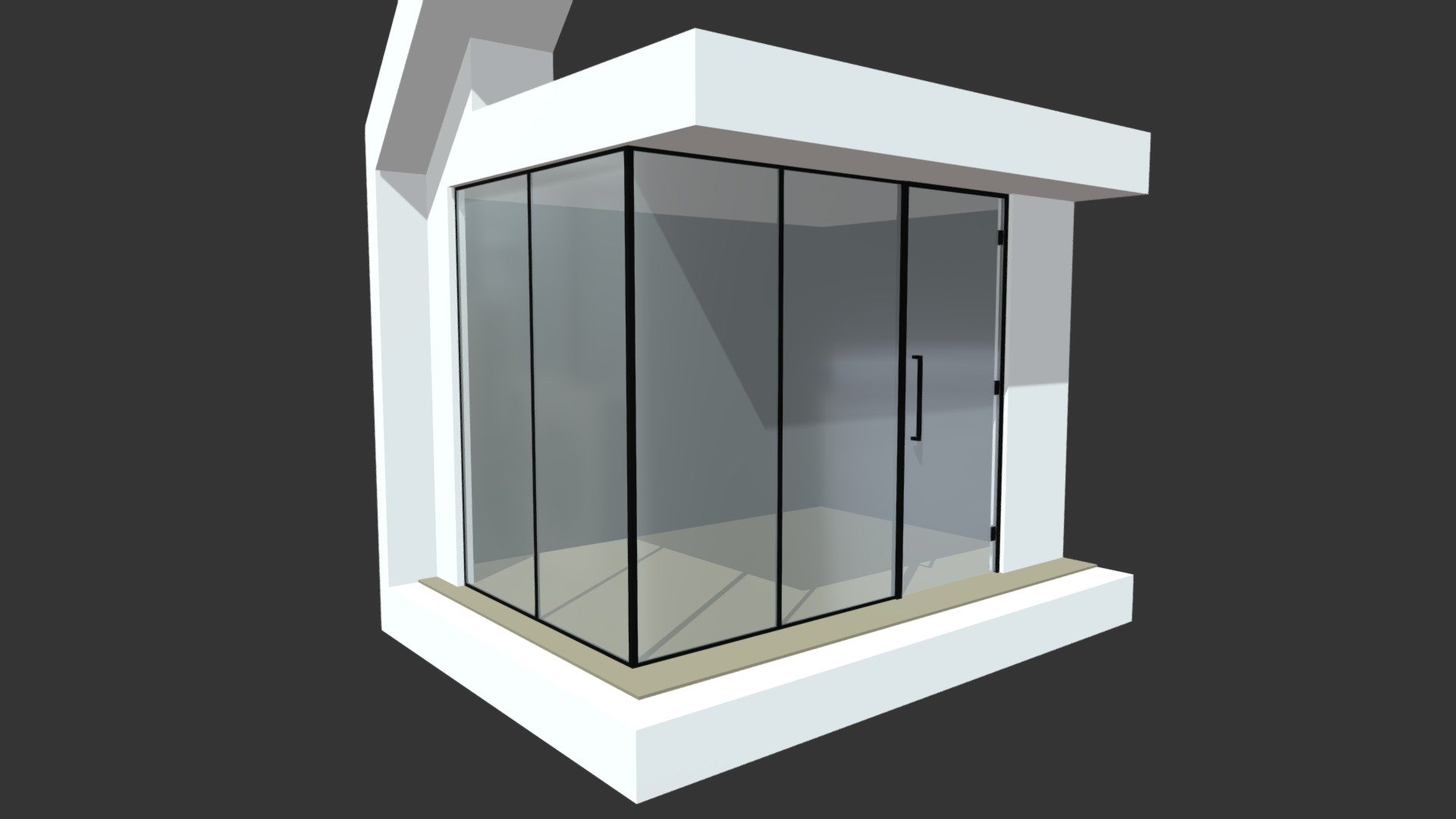 Tom - Glass Partition - 3D model by Julius Design (@Julius.Design ...
