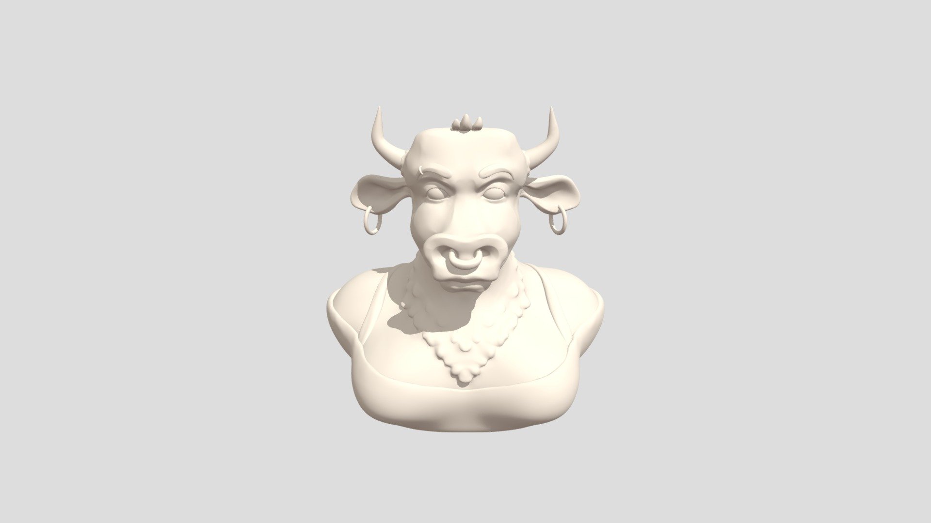 Nana the Cow - Character Design II - 3D model by adrisabel [aad85d3 ...