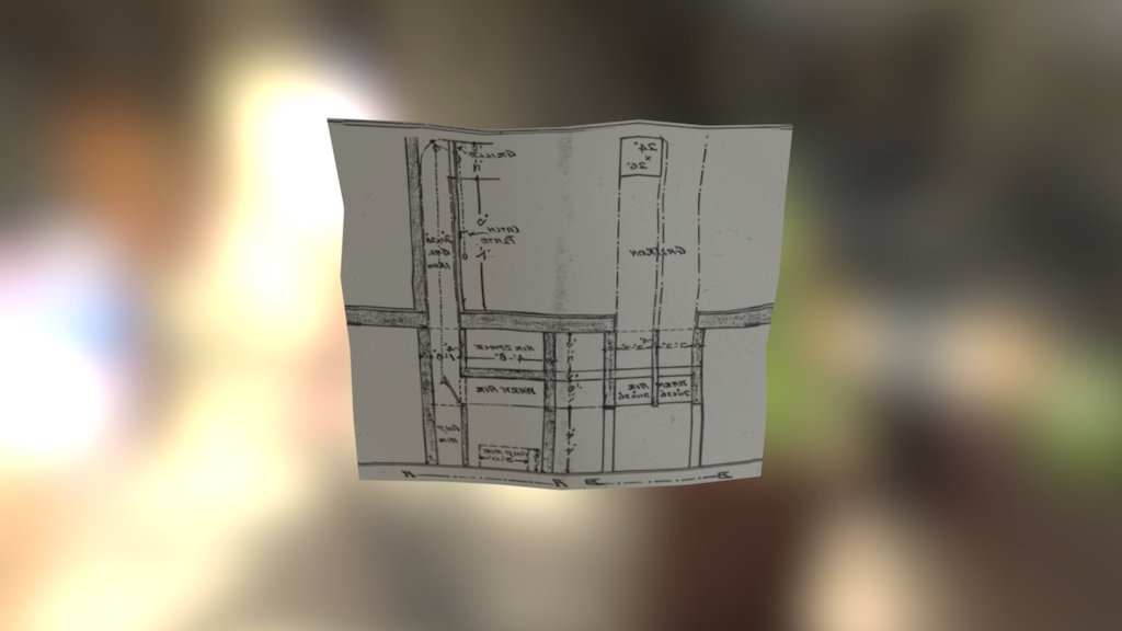Blueprint - 3D model by athomestudios [aad9228] - Sketchfab