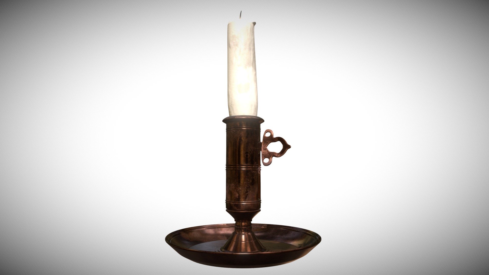 Old Candle - Buy Royalty Free 3D model by Brian Vagie (@brianvagie ...