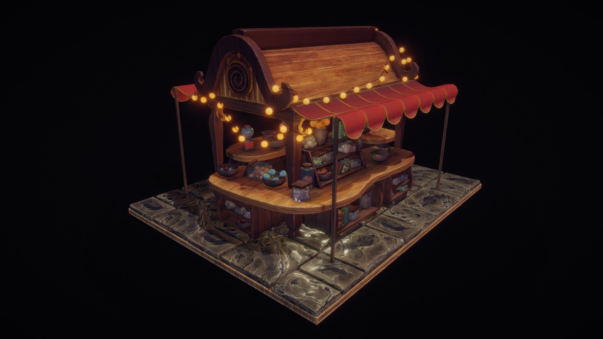 Candy Store - Buy Royalty Free 3D model by Julius (@darlingjulia0 ...