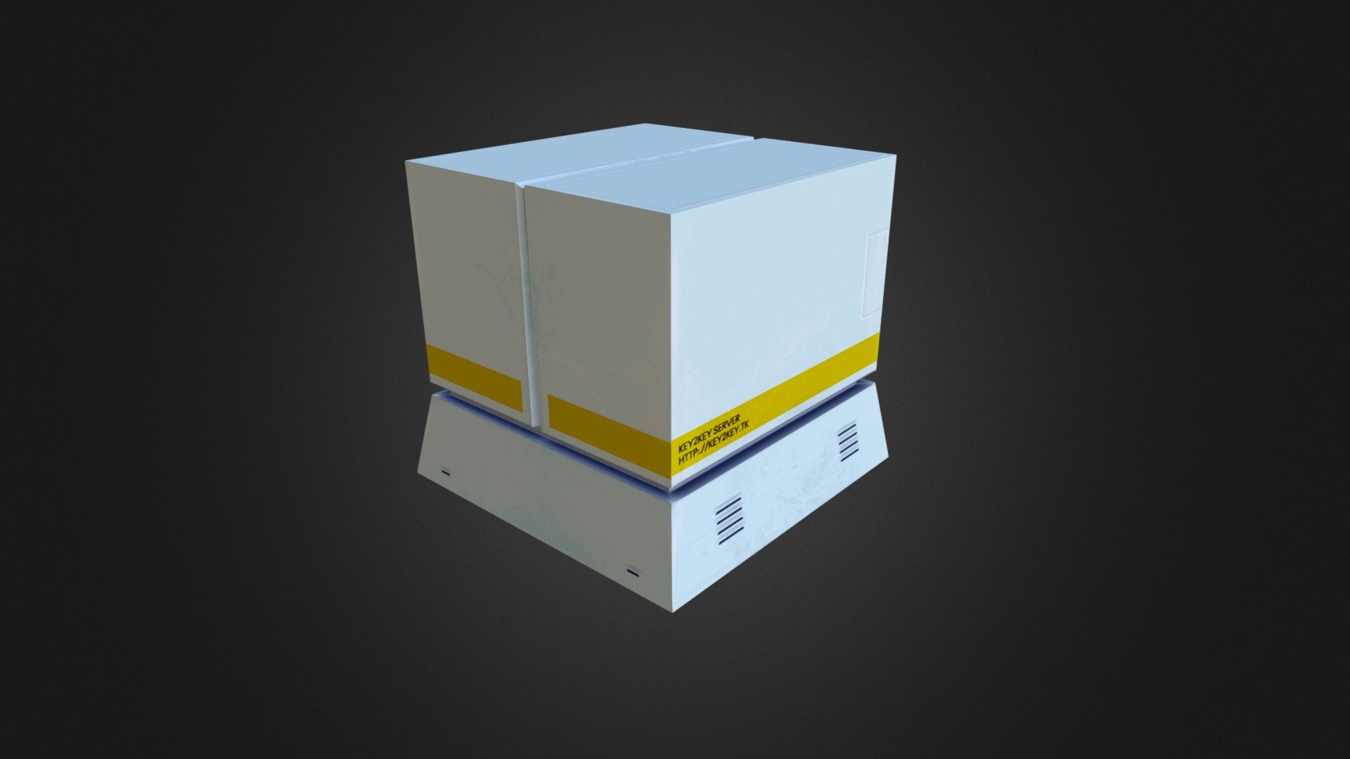 Server - 3D model by lowpolybrain [aadcb3e] - Sketchfab