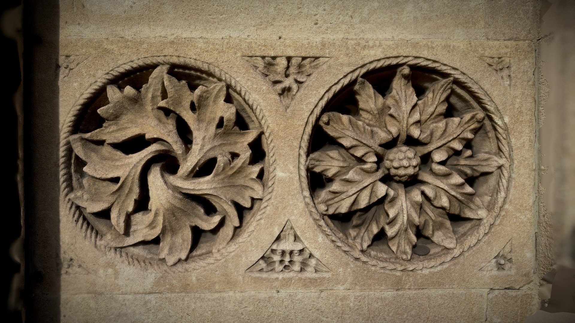 Decorative building roundels, Taunton - Download Free 3D model by ...