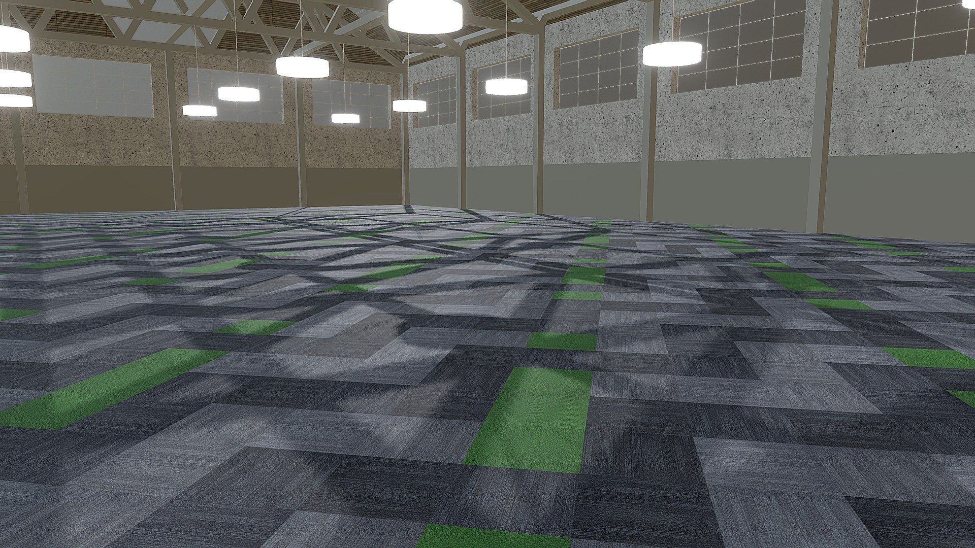 Carpet Tile Layout Inspired By Tukutuku Panels - Download Free 3D model ...