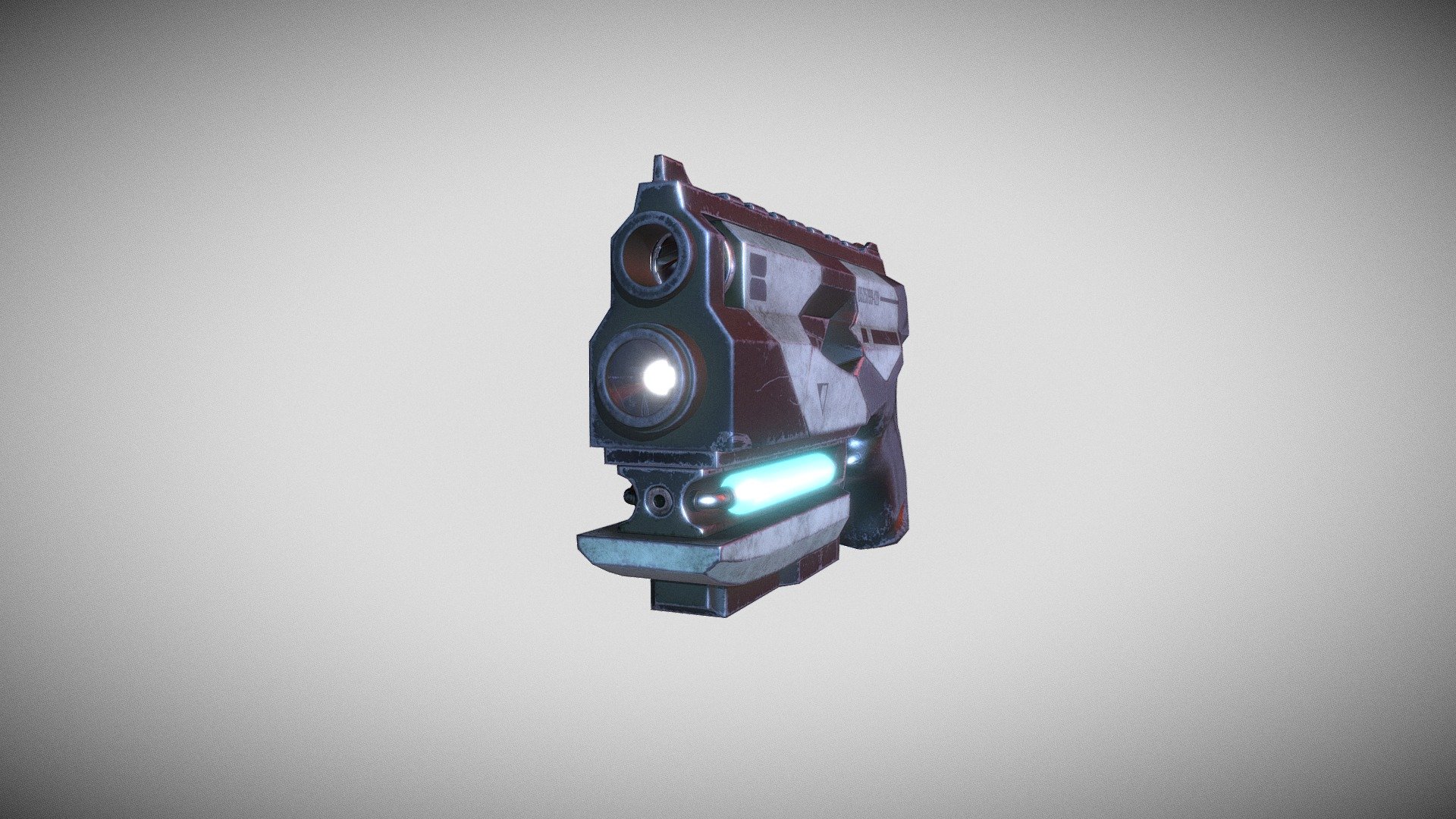 GUN - 3D model by eduardo_gtz [aade809] - Sketchfab