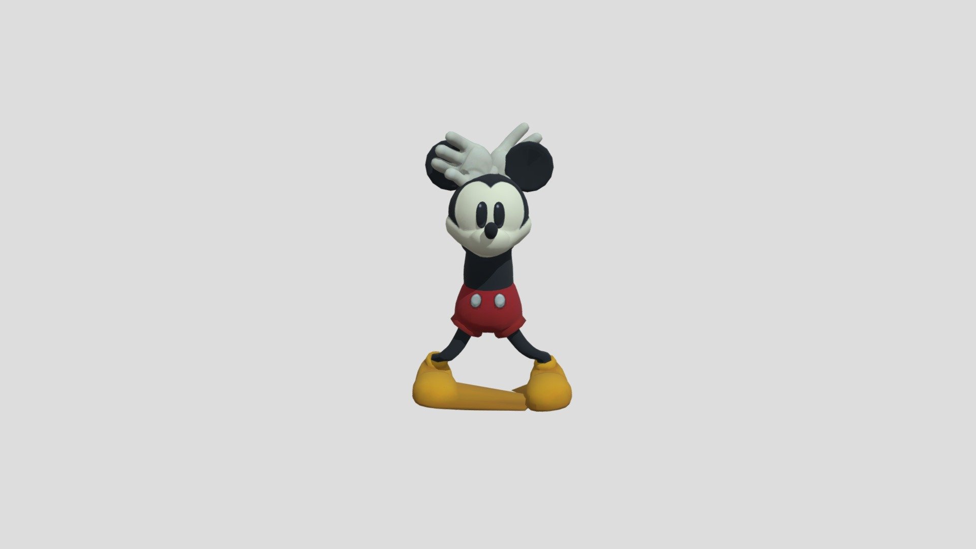 Mickey Mouse Jumping Jacks - Download Free 3D model by Renato Solar ...