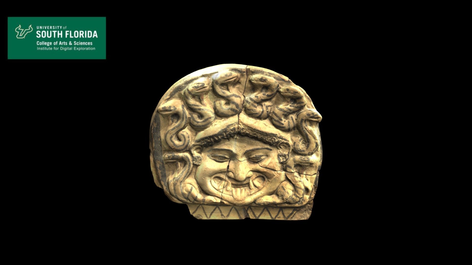 67-173 Antefix - 3D model by USF Institute for Digital Exploration ...