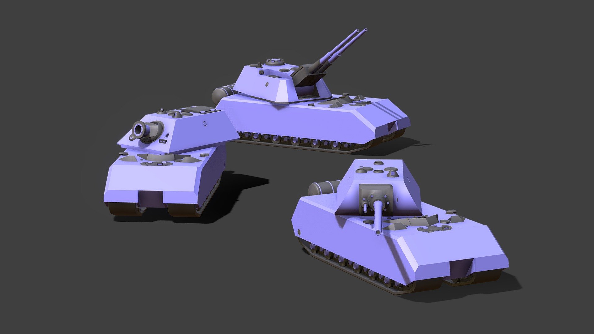 Maus Series - 3D model by L.u.X [aae2ca1] - Sketchfab