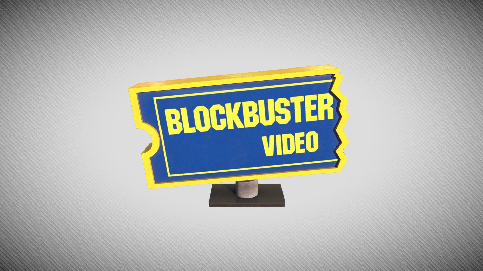 Blockbuster Sign