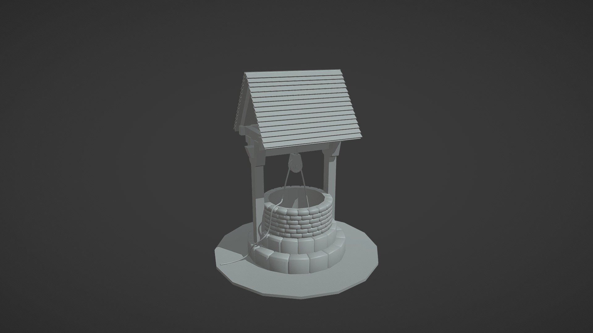 Well - 3D model by Hanka (@HankaMarianna) [aae348e] - Sketchfab