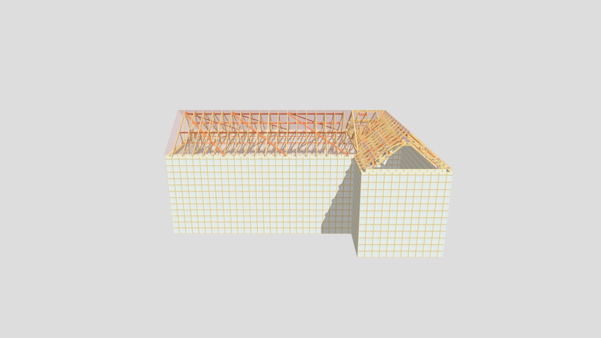 Rev 1 Proposed_ Dwelling_ Roof_DK - Download Free 3D model by ...